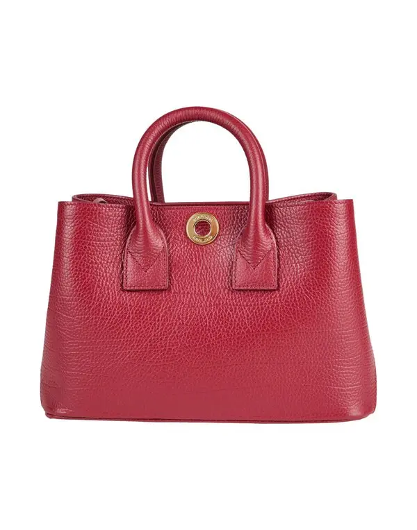 Burberry Calfskin Tote - Red