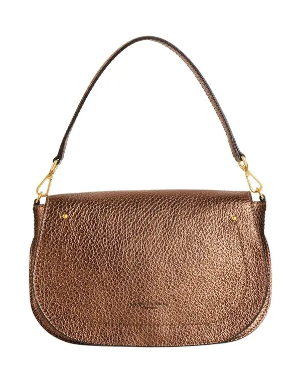 GIANNI CHIARINI Handbag Bronze Leather