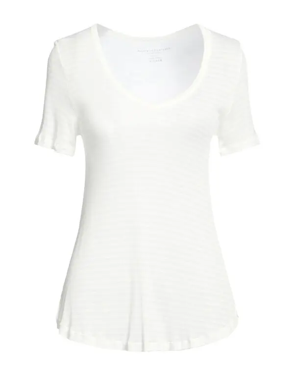 Majestic Filatures Striped Viscose T-shirt