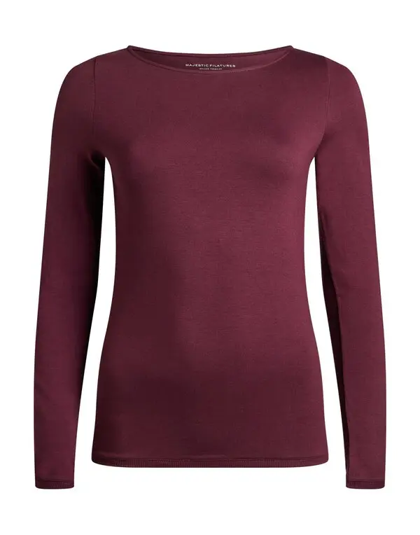 Majestic Filatures Viscose T-shirt - Purple