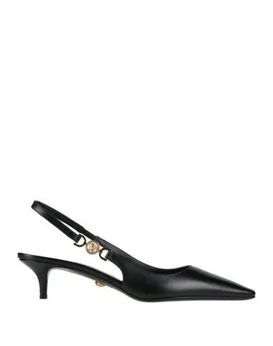 Versace Pumps Size Calfskin - Black