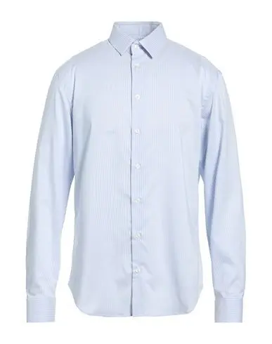 Giorgio Armani Shirt Light Size Lyocell, Elastane - Blue