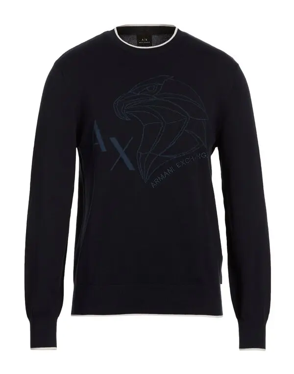 Armani Exchange Sweater Midnight Size Cotton