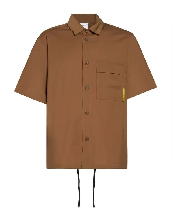 SPIEWAK Shirt Size Polyester, Wool, Elastane - Beige