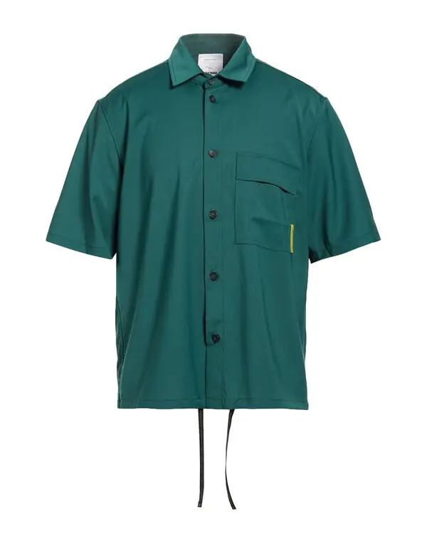 SPIEWAK Shirt Dark Size Polyester, Wool, Elastane