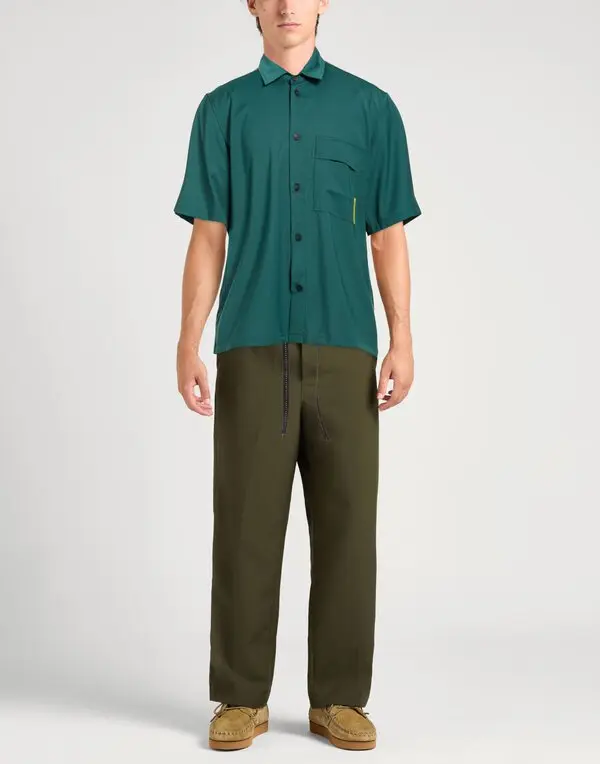 SPIEWAK Shirt Dark Size Polyester, Wool, Elastane