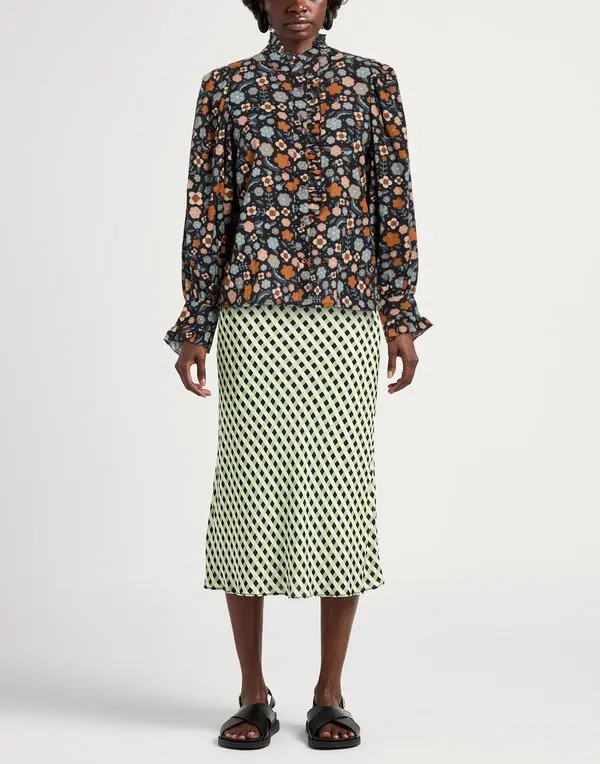 Antik Batik Anti-k Batik Ruched Floral-print Cotton Shirt