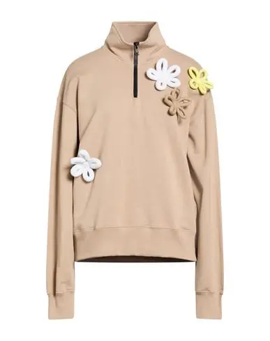 MSGM Sweatshirt Sand Size Cotton