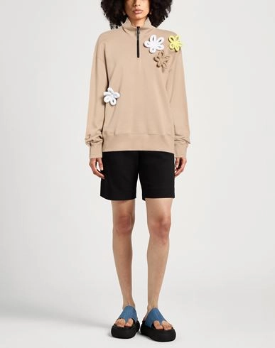 MSGM Sweatshirt With Floral Appliqués