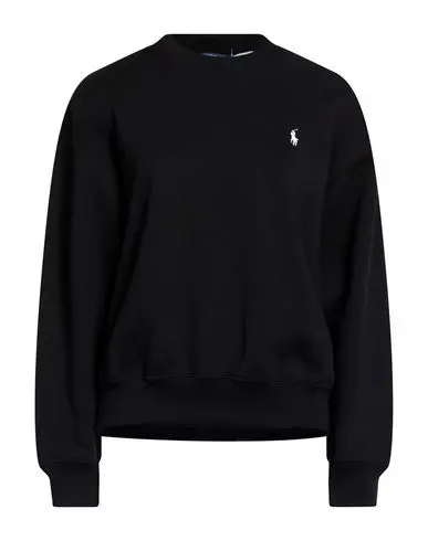 Polo Ralph Lauren Cotton Blend Sweatshirt With Embroidered Logo - Black