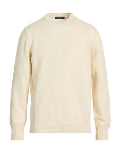 ARAGONA Cashmere Crewneck Sweater - Cream