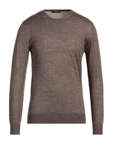 ARAGONA Cashmere Silk Sweater - Light Brown