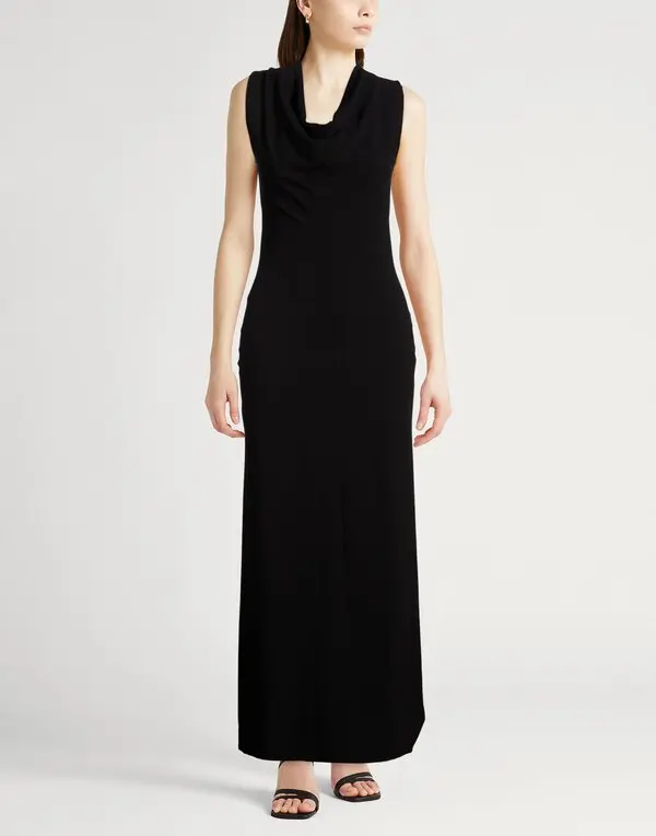 TOTEME Maxi Dress Size Virgin Wool, Polyamide, Elastane