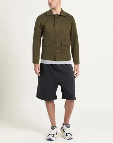EXTE Cotton Elastane Overshirt - Green