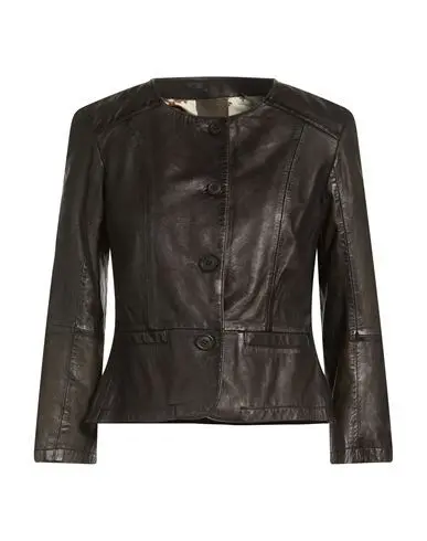 BULLY Jacket Dark Size Leather