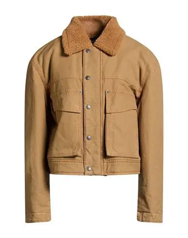 Dsquared2 Jacket Khaki Size Acrylic, Polyester