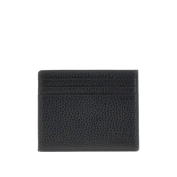 DIESEL® Grained Leather Cardholder