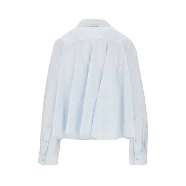Loewe Anagram Embroidery Cotton-blend Shirt