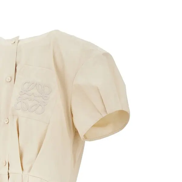 Loewe Cotton Mini Shirt Dress