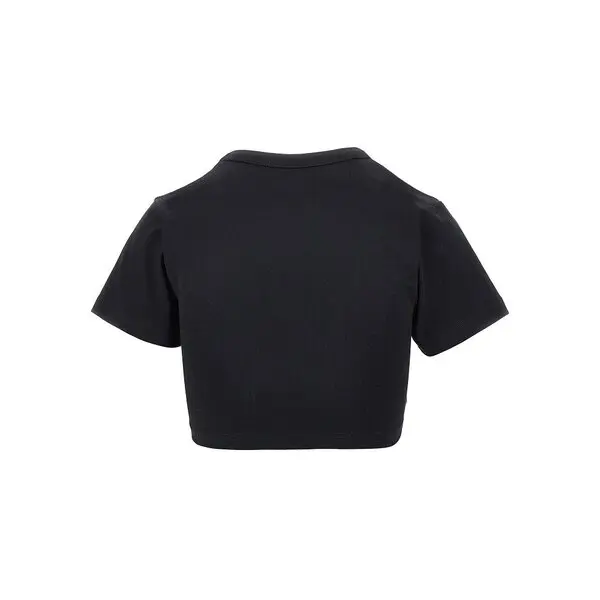 Attico Cropped Cotton T-shirt