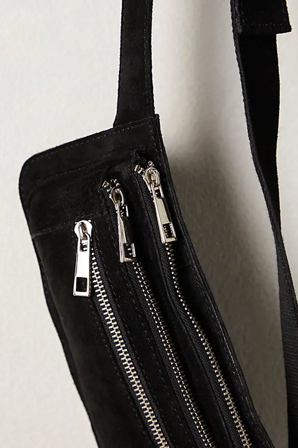 Free People Avalon Suede Sling Bag