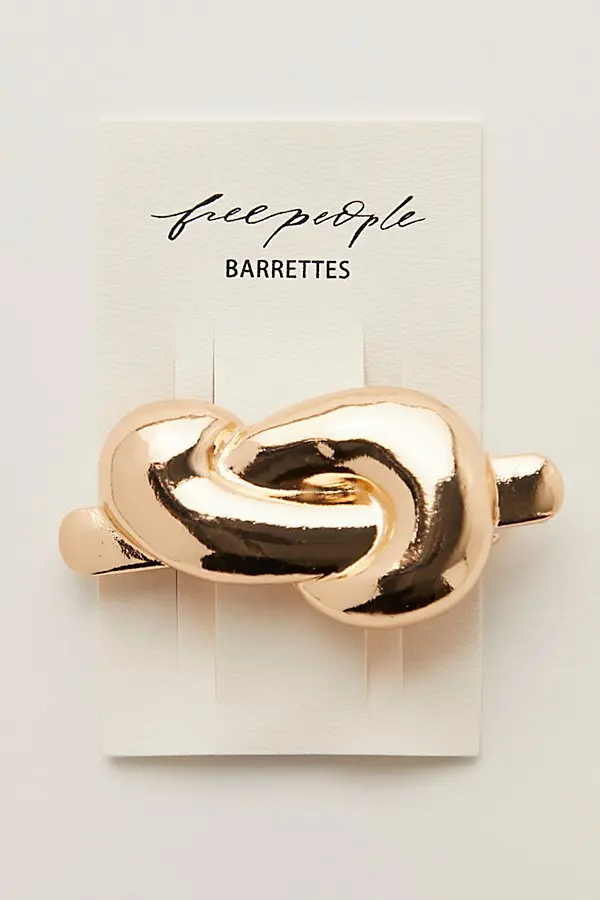 Free People Jumbo Twisted Knot Barrette