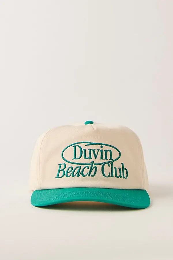 DUVIN Beach Club Baseball Cap - Teal