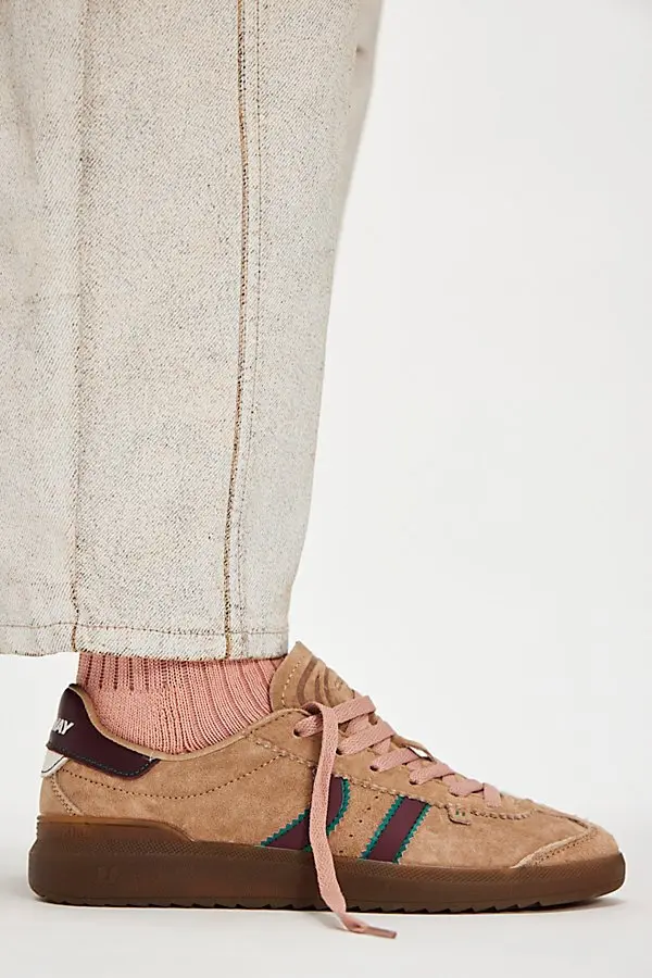 COOLWAY Kiro Lace-up Sneakers With Picot Trim