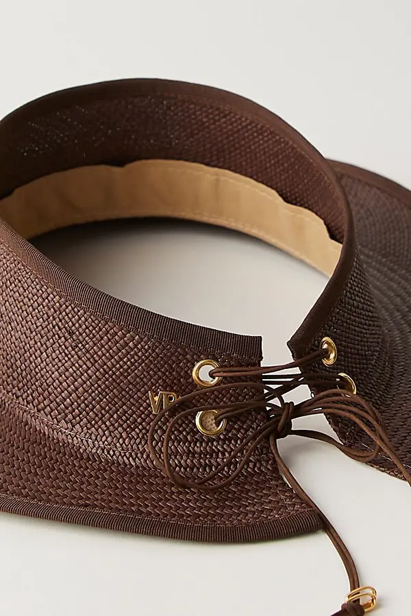VAN PALMA Andrea Wide Brim Visor