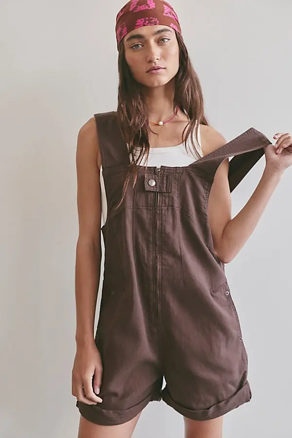 We The Free Jude Shortalls - Chestnut