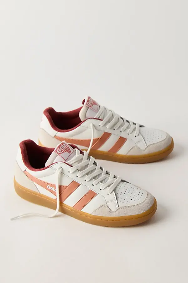 Gola Eagle Suede Trim Sneakers
