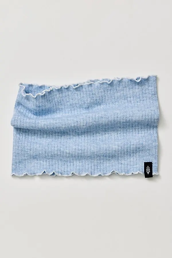 Free People Barre Extra Wide Soft Headband - Blue