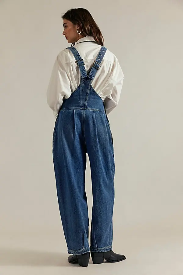 We The Free Felix Denim Dungarees At