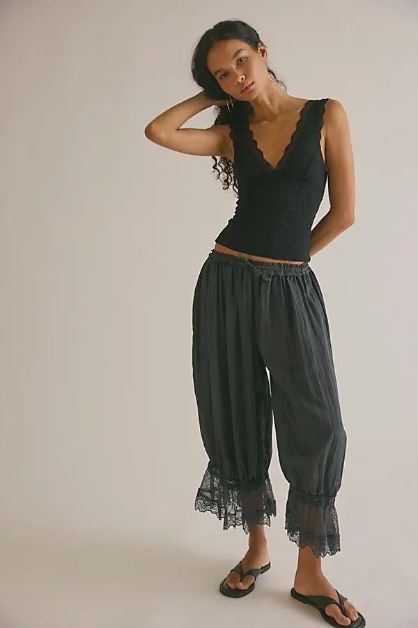 INTIMATELY Forever Young Bloomer Pants - Ebony
