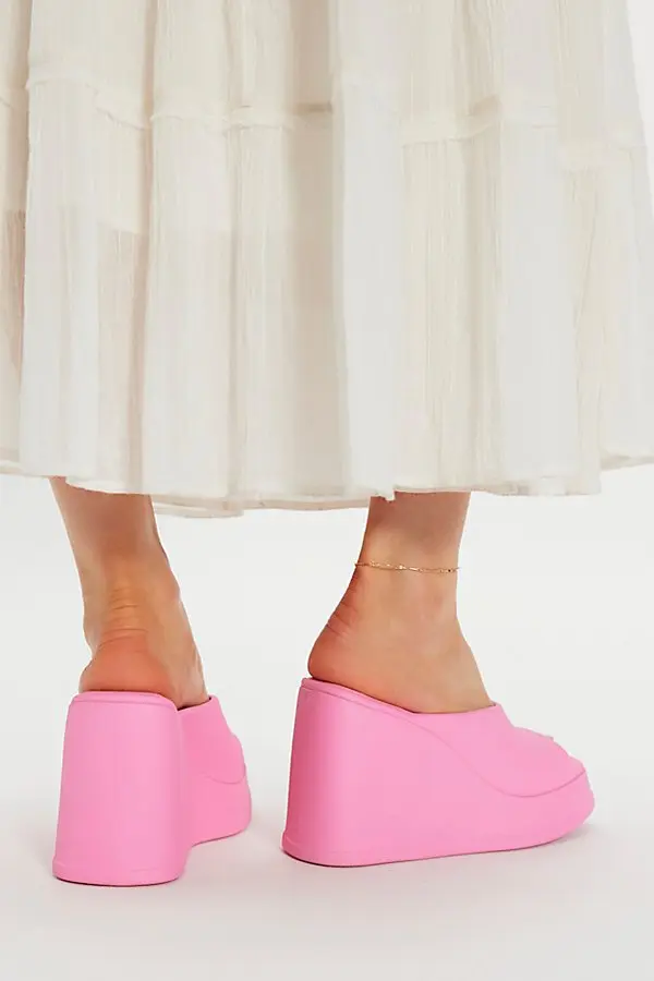 Melissa Free Slip Wedge Sandals