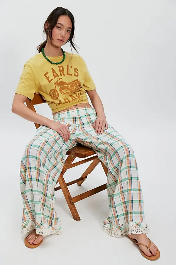 Free People Hourglass Wide-leg Pull-on Pants