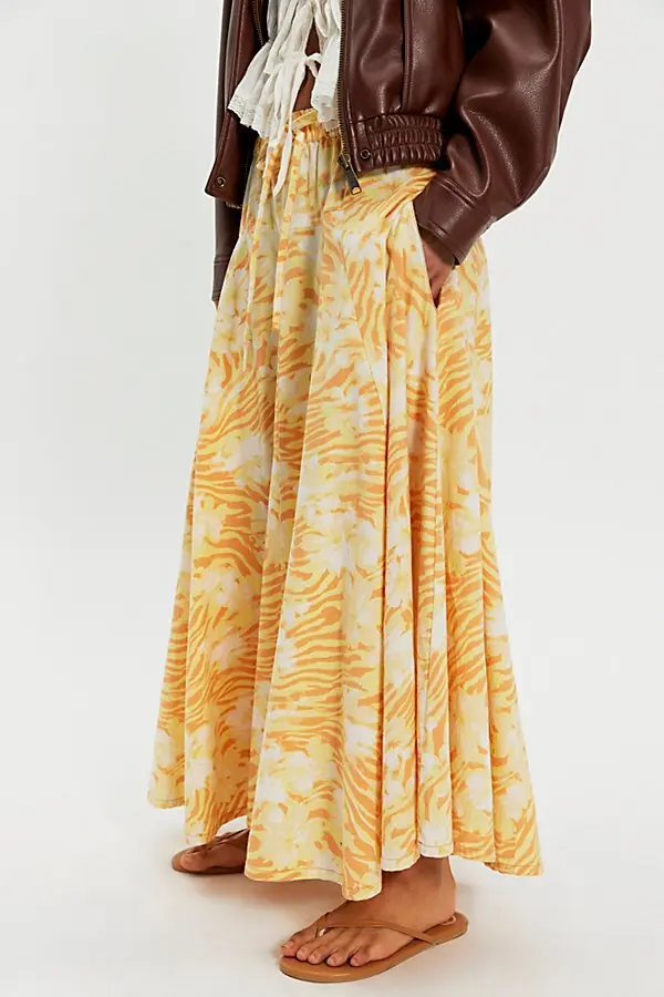 Free People Zephyr Bustle Convertible Skirt
