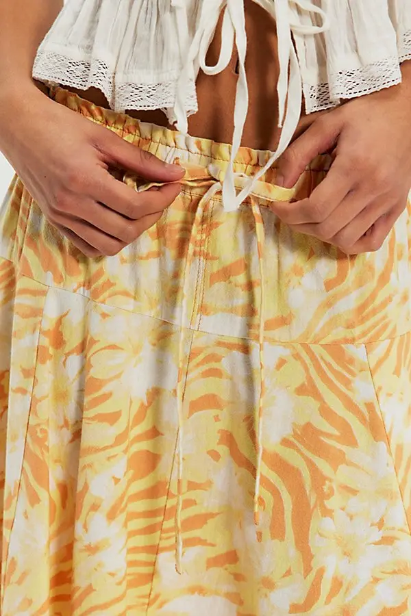 Free People Zephyr Bustle Convertible Skirt