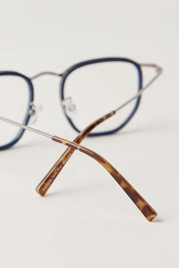 Free People Lu Blue Light Reader Glasses - Midnight