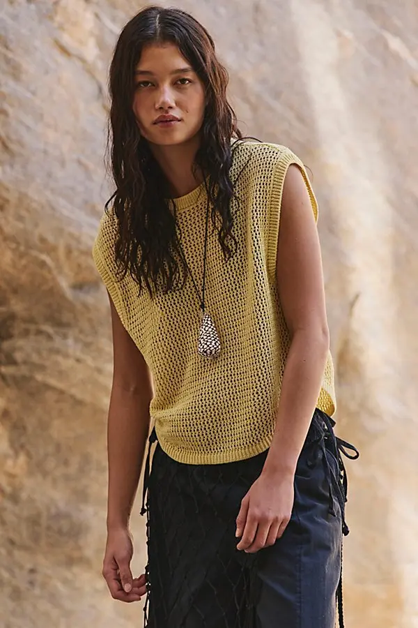 Free People Connor Muscle Tee