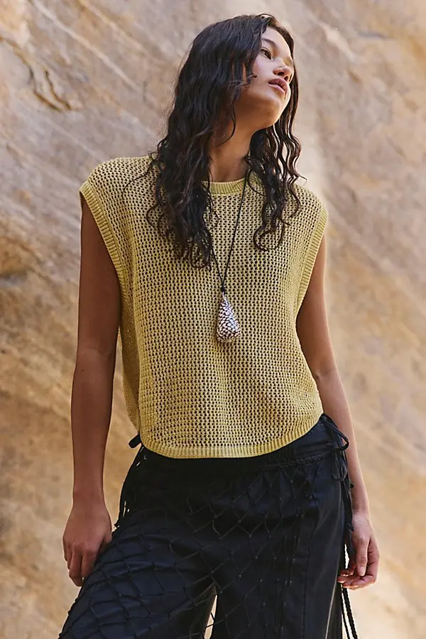 Free People Connor Muscle Tee