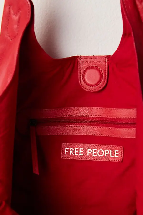 FP COLLECTION Tivoli Leather Tote Bag