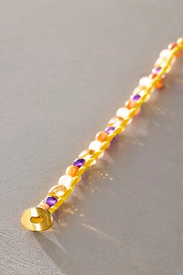Chan Luu Multi Stone Cord Bracelet
