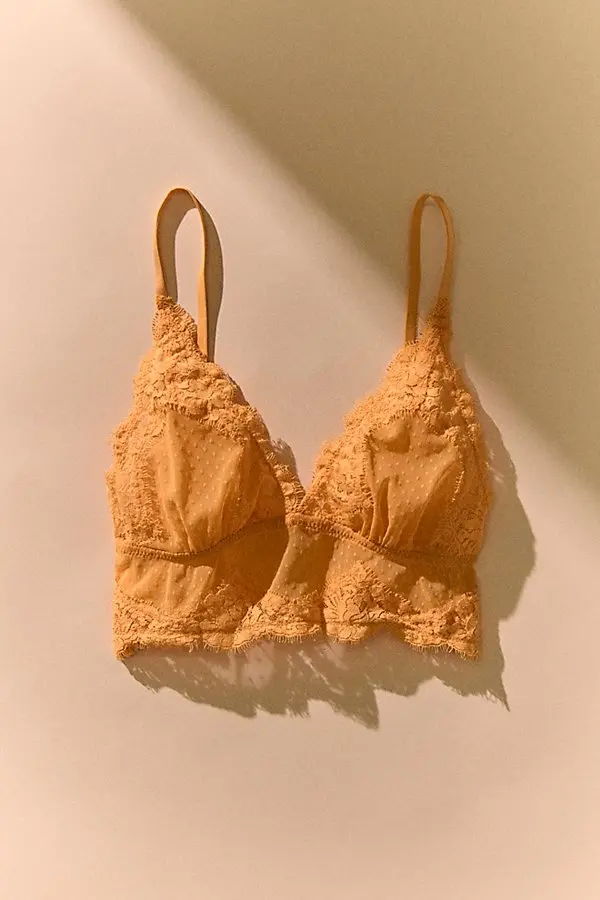 INTIMATELY Fiona Mesh Longline Bralette At - Warmth