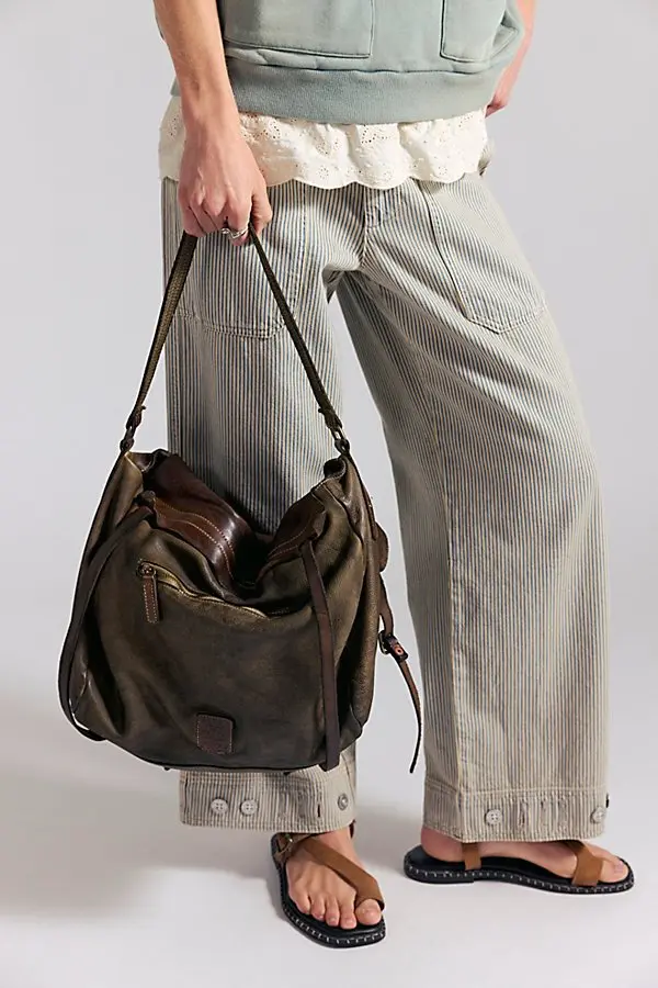 We The Free Benton Messenger Bag - Olive