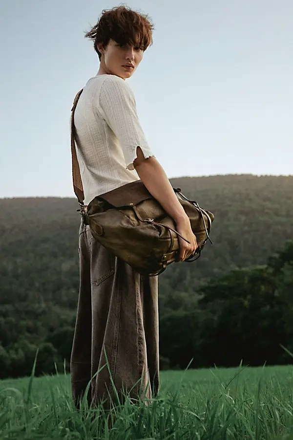 We The Free Benton Messenger Bag - Olive
