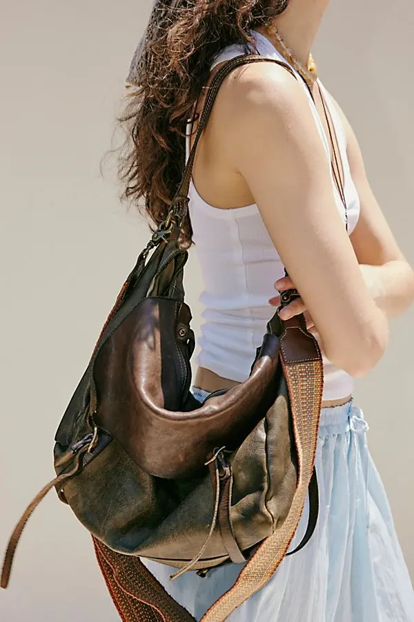 We The Free Benton Messenger Bag - Olive