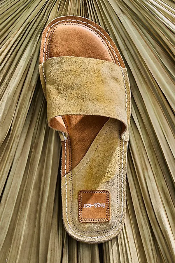 Free People Sunrise Slide Sandals - Sand