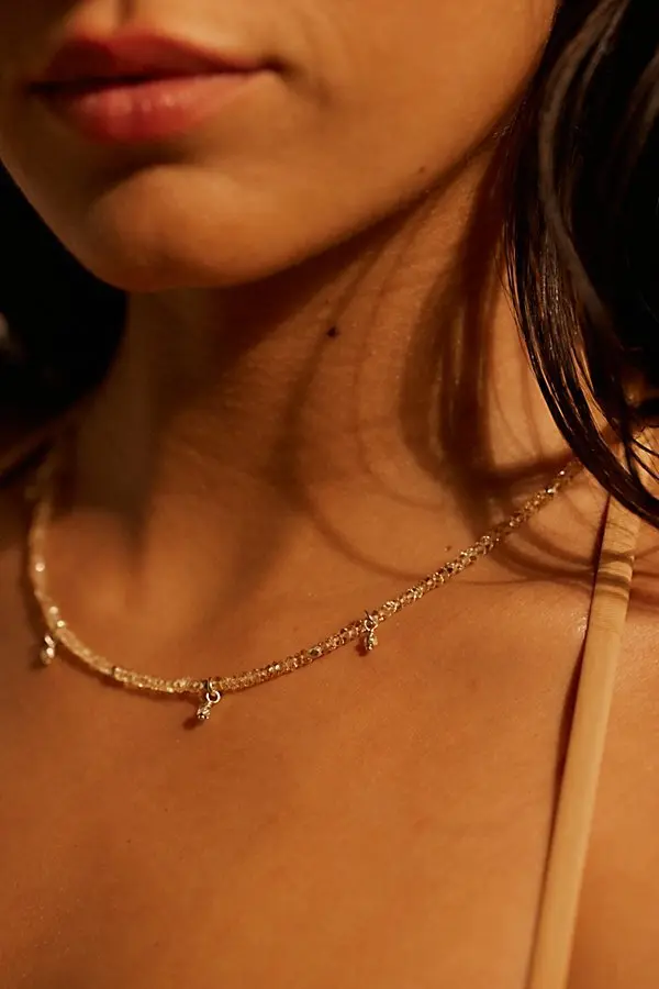 ROBINDIRA UNSWORTH X Semiprecious Stone Charm Choker - Multicolor
