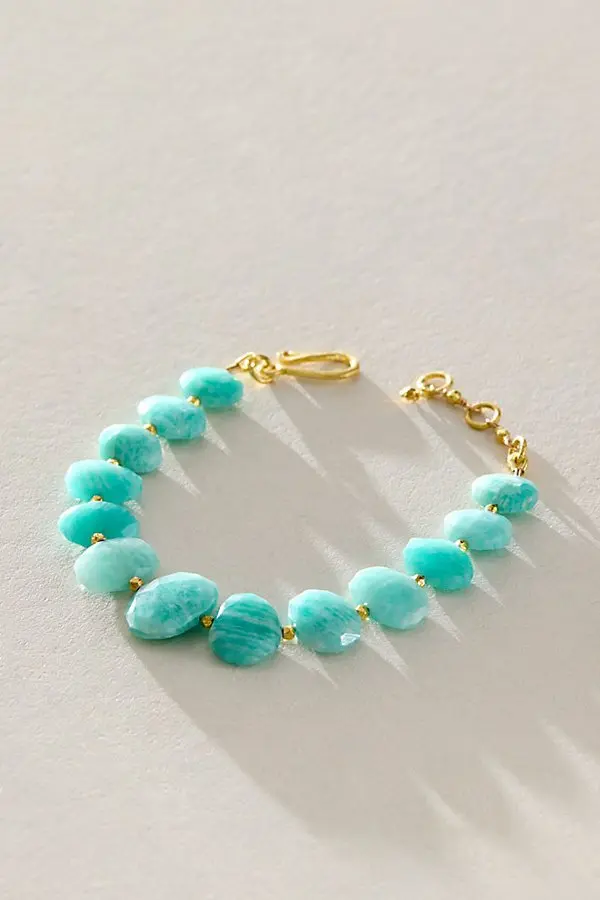 ROBINDIRA UNSWORTH Semiprecious Stone Bracelet - Amazonite